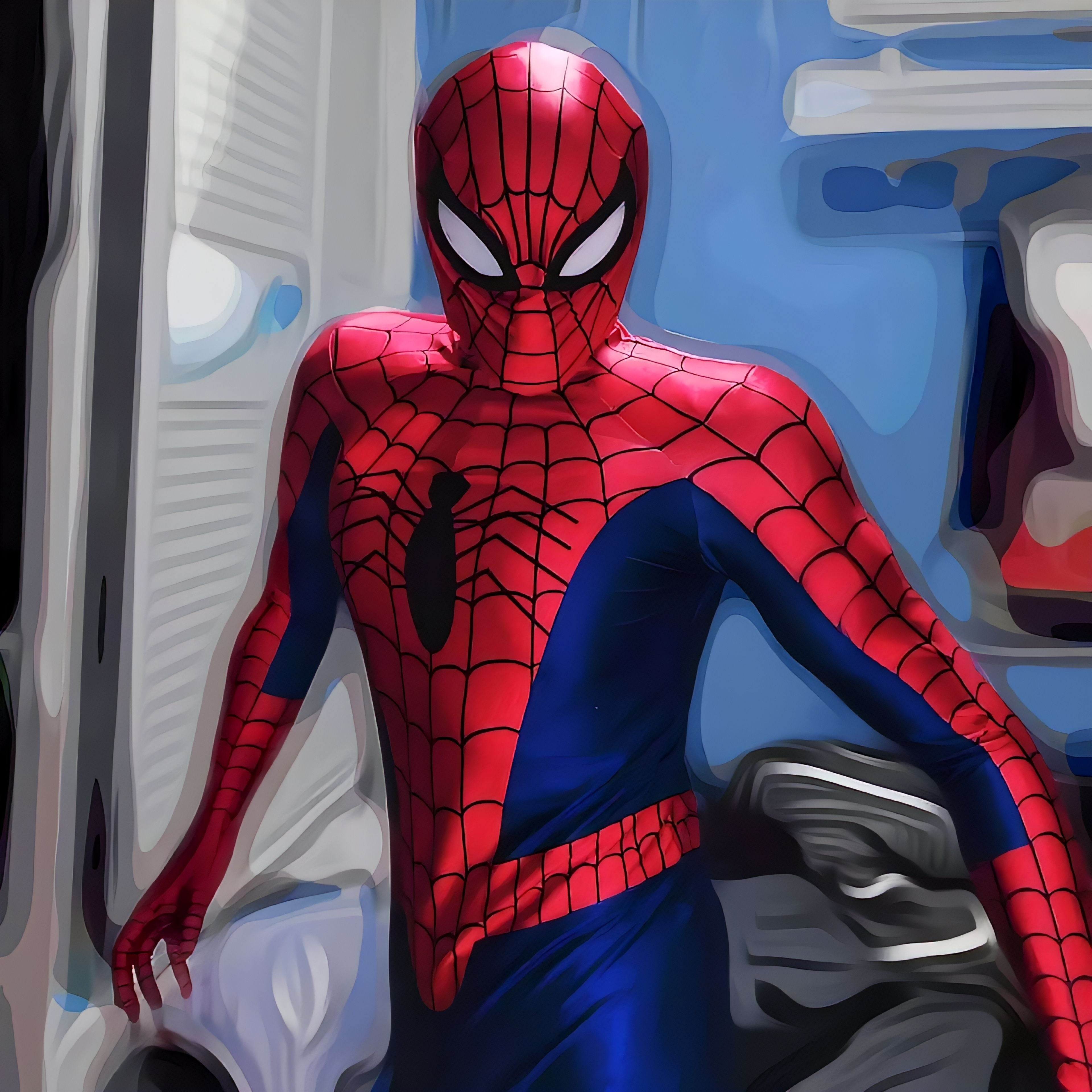 Fantasia Homem-Aranha Japonês Supaidaman Cosplay Traje Luxo Profission